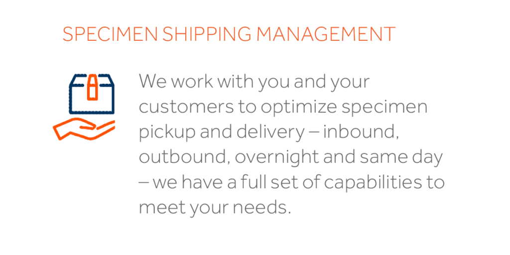 Specimen Shipping Management | eCommerce Direct